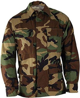 Propper Hommes Uniforme BDU Manteau Woodland Taille M