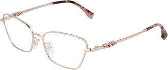 Fendi Fendigraphy Optical Frame - - Accessories - unisex - Gelb - 54 MM