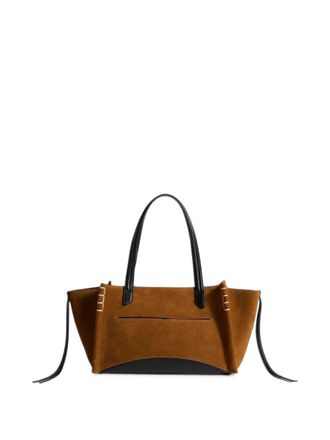 032c Elongated Loafer Cabas Tote Bag - Camel