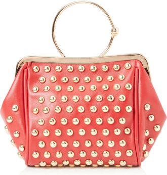 Felipa Womens Damen Handtasche Clutch, ROT