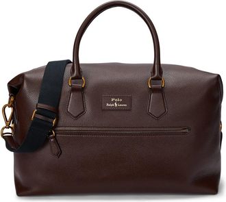 Ralph Lauren Reisetasche aus Narbenleder in
