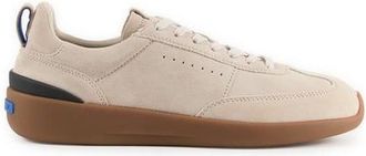 Geox Baskets GXRB-02 &agrave; lacets en cuir velours