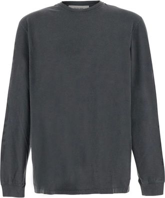 Golden Goose T-shirt &agrave; manches longues - Homme - Tops - Gris - Taille: XL