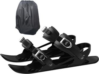 Generico Schneeschuhe: Mini-Skiausr&uuml;stung mit sicheren Fu&szlig;riemen, ausgewogener Rahmen, strapazierf&auml;hige Traktionsfl&auml;che, multifunktionales Snowfeet-Skiwerkzeug