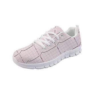 Coloranimal Baskets l&eacute;g&egrave;res pour femme - - rythme cardiaque 1, 41 EU