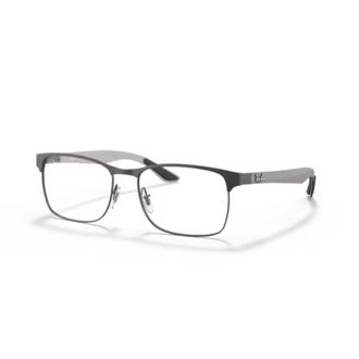 Ray-Ban unisex, Accessoires, Noir, Taille: 55 MM Rx8416 Optical Frame