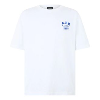 A.P.C. Hugo T-Shirt - - Tops - Herren - Wei&szlig; - L