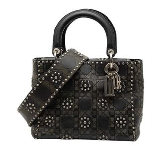 Dior Pre-owned Cuir sacs-dior - Femme - Pre-owned - Noir - Taille: ONE Size
