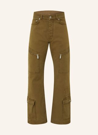 Off-white Cargohose Gothic Regular Fit braun