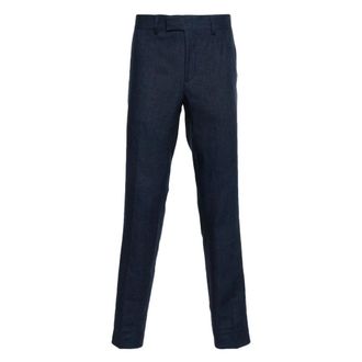 J.Lindeberg Blaue Leinen Freizeithose - - Trousers - Herren - Blau - XL