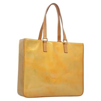 Louis Vuitton Pre-owned Cuir sacs-louis-vuitton - Femme - Pre-owned - Jaune - Taille: ONE Size
