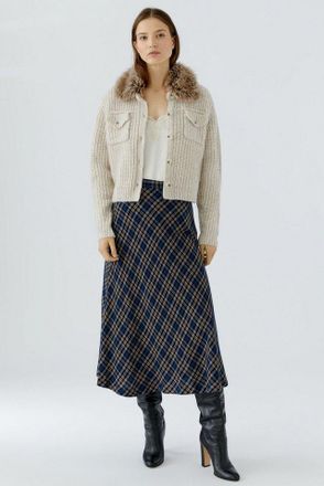 Oui Strickjacke L&auml;ssig geschnitten