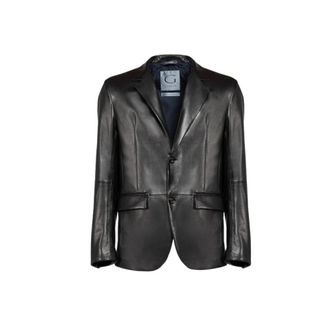 Gimos Soft Glove Nappa Blazer - - Jackets - Herren - Schwarzk - L