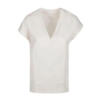 Eleventy T-Shirt - - Tops - Damen - Wei&szlig; - L