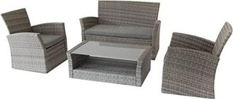 Hesperide Salon de Jardin Bora Bora Terre dombre