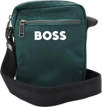 HUGO BOSS Homme, Sacs, Vert, Taille: ONE Size Style Catch 3.0 NS Zip Crossbody Bag
