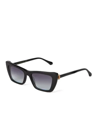 Ana Hickmann Womens Sunglasses Black Acetate Eyewear