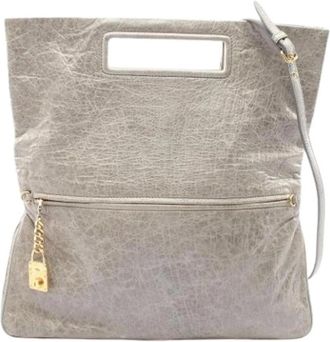 Miu Miu Sac &agrave; main Pre-owned - Femme - Pre-owned - Gris - Taille: ONE Size