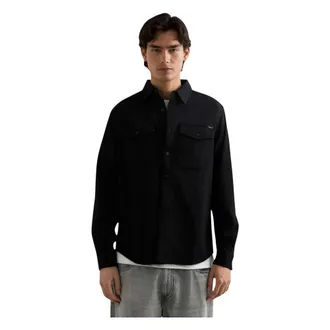 Replay Homme, Chemises, Noir, Taille: XL Chemises