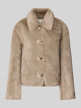 Selected Regular Fit Webpelzjacke mit Umlegekragen Modell NEW CILO