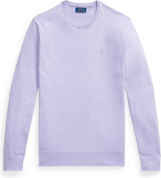 Ralph Lauren Leichter und softer Rundhalspullover aus Baumwolle in