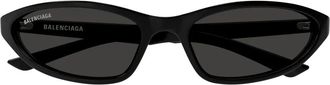 Balenciaga Sonnenbrille mit Cat-Eye-Gestell - Schwarz