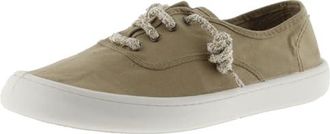 Victoria Basket Basse Olmo Barefoot Toile Teint&eacute;e DREC & Lacets &Eacute;pais Color&eacute;s 1186105 pour Femme Laurel 41