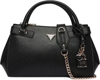 Guess Serenova Small Girlfriend Satchel - - Bags - Damen - Schwarzk - ONE SIZE