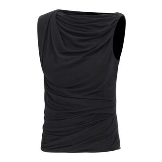 Entire studios Drape Tank - - Tops - Damen - Schwarzk - XS