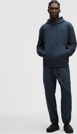 lululemon Heavyweight Soft Jersey Relaxed-Fit Jogger Regular f&uuml;r M&auml;nner - Gr&ouml;&szlig;e 2XL in Heathered True Navy/Heathered Shale Blue