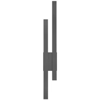Trio Leuchten Led applique murale d-ext&eacute;rieur tawa 221460242, aluminium moul&eacute; sous pression anthracite, incl. 2X 9 watt led - Trio Leuchten