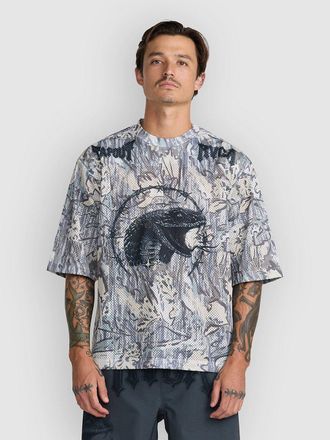 Rvca Tapout Mesh Jersey T-Shirt camouflage
