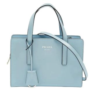 Prada Mini Tote Pre-owned - Femme - Pre-owned - Bleu - Taille: ONE Size