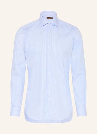 Barba Barba Napoli Hemd Slim Fit blau