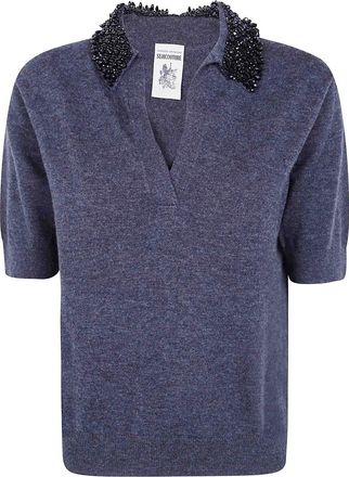 Semicouture Poloshirt - Grau