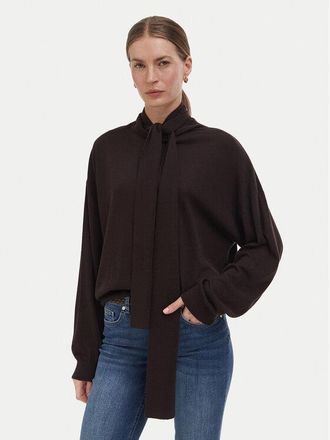 Liu Jo Pullover WF6445 MA16R Dunkelbraun Regular Fit
