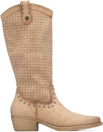 Refresh Botte femme Femme Beige - Chaussures confortables et polyvalentes - Mode d&eacute;contract&eacute;e - Mod&egrave;le 17529201 (Taille41)