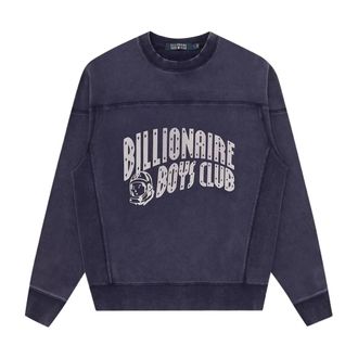 Billionaire Boys Club Washed Arch Logo Sweatshirt - - Sweatshirts & Hoodies - Herren - Blau - L