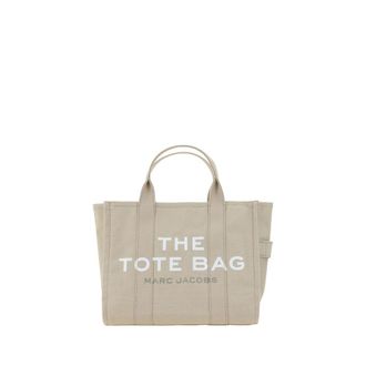 Marc Jacobs Beiger Baumwollhandtasche