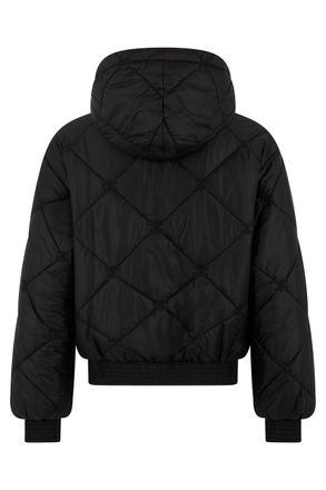 Celine Mens Padded Hooded Jacket Black Polyester & Down