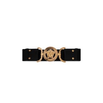 Versace Medusa 95 Lederg&uuml;rtel 6 cm - - Accessories - Damen - Schwarzk - M