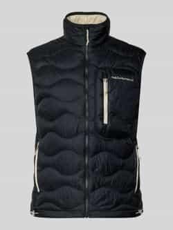 Peak Performance Daunenweste mit Logo-Stitching