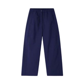 American Vintage Ayany Weite Hose - - Trousers - Damen - Blau - M