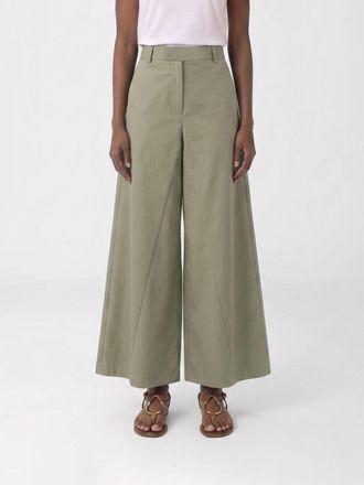Federica Tosi Pantalon Femme couleur Vert Militaire
