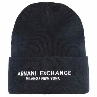 A|X Armani Exchange Caps & M&uuml;tzen - Cappello Beanie - Gr. ONE SIZE - in Blau - f&uuml;r Damen