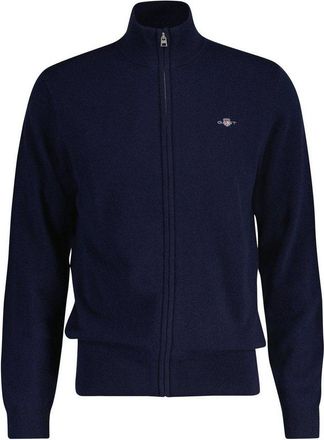 GANT Sweatshirt Herren Strickjacke Wolle