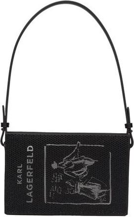 Karl Lagerfeld Sac minaudi&egrave;re en cuir K/SOIREE BOOK MINAUDIERE