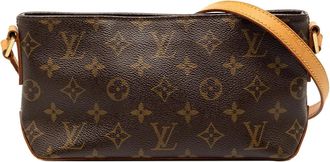 Louis Vuitton Hobo Bags - Monogram Trotteur - Gr. unisize - in Braun - f&uuml;r Damen