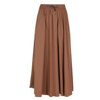Herno Femme, Jupes, Brun, Taille: 38 FR Long Skirt