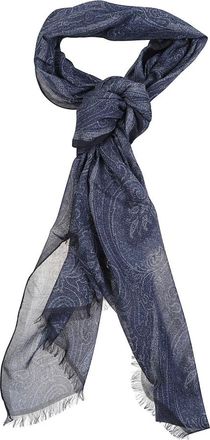 Etro Homme, Accessoires, Bleu, Taille: ONE Size Paisley Scarf